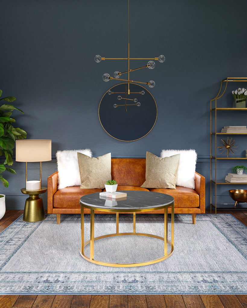 Black Gold Coffee Table Decors Mantra